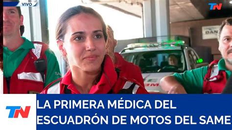 Florencia La Primera Motomédica Del País Prof Méd Florencia