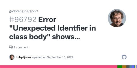 Error Unexpected Identfier In Class Body Shows Wrong Line · Issue 96792 · Godotenginegodot