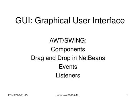 ppt gui graphical user interface powerpoint presentation free