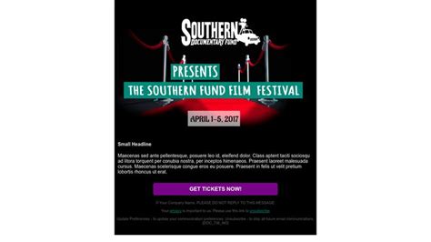 Responsive Marketing Email With 