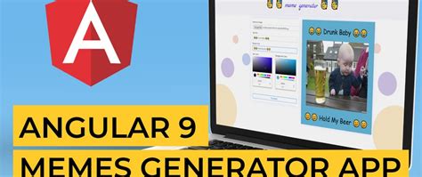 Angular 9 App From Scratch Build Angular 9 Memes Generator App 😜😜