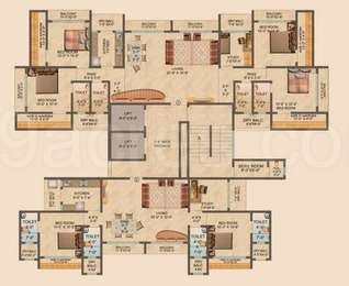 3 Bhk Apartment Flat For Sale In Red Bricks Mangalmay Tower Kandivali