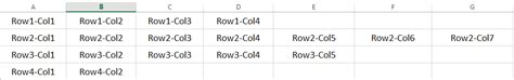 Vba Multiple Rows And Columns To Single Column Excel Stack Overflow