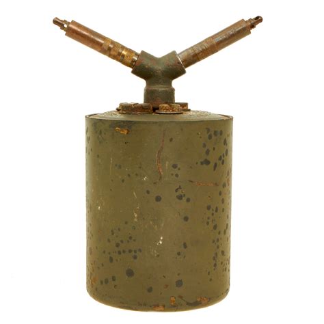 Original Wwii German Bouncing Betty S Mine With Shrapnel