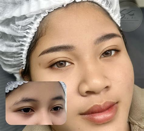 วัยรุ่นเขาขอมา แฮร์สโตรก ผสมเฉดดิ้ง 🪶 ครูทรายสักคิ้วแก้คิ้วพังทุกประเภท ออกแบบทรงคิ้วให้เข้า