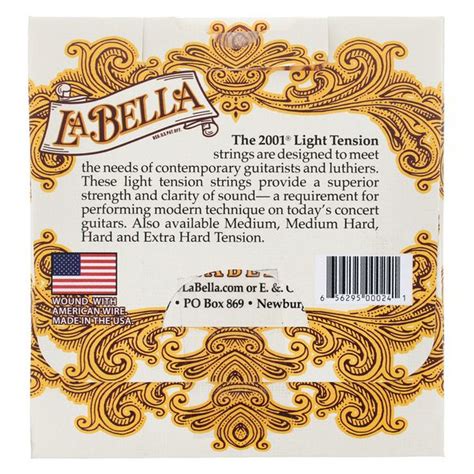 La Bella 2001 Classical Light Thomann Uk