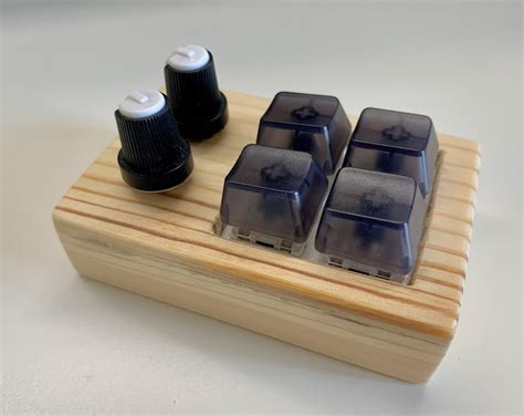Macropad V2 Arduino Pro Micro And Handwired Handmade Case From
