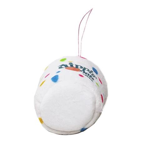 Anirollz Dippin Dots Plush Keychain Kittyroll 4″ World Plush Inc