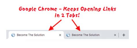 Chrome Opens With Two Tabs Lindavertical