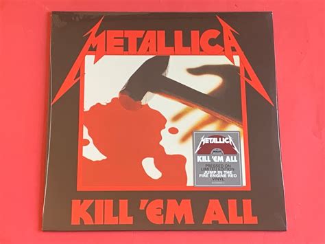 Metallica Kill Em All 1 Lp Limited Edition Coloured Vinyl