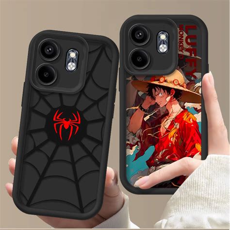 For Infinix Smart Case Silicone Soft TPU Shockproof Cartoon Pattern Infinix Smart X