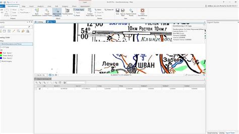 Georeference A Scanned Image In Arcgis Pro Youtube