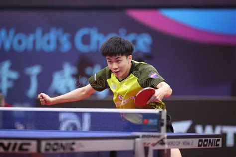 Lin Yun Ju Tpe At The 2020 Men S World Cup Editorial Photo Image Of Event World 202331521