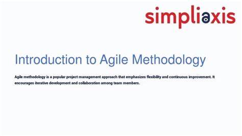 Ppt Introduction To Agile Methodology 1 Powerpoint Presentation Free Download Id 13355196