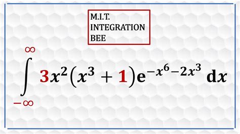 Mit Integration Bee Problem Youtube