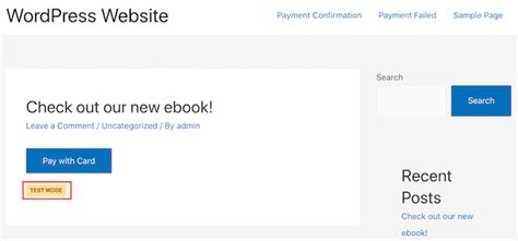 How To Easily Accept Credit Card Payments In Wordpress W3schools
