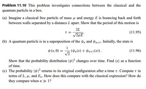 Solved This Problem Investigates Connections Between The Chegg Com