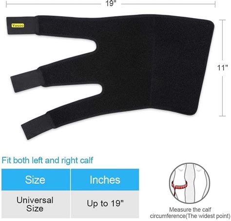 Calf Brace Calf Compression Sleeve Increases Circulation Reduces