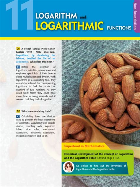 Maths Beyond 4b Ch11 Logarithm And Logarithmic Functions Pdf