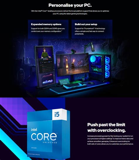 Intel I Cpu Ghz Ghz Turbo Th Gen Lga Cores Threads Mb W Uhd