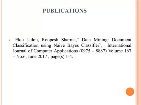 Document Classification Using Hierarchies Clusters Technique Pptx