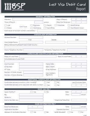 Bsp New Account Application Form Fill Online Printable Fillable