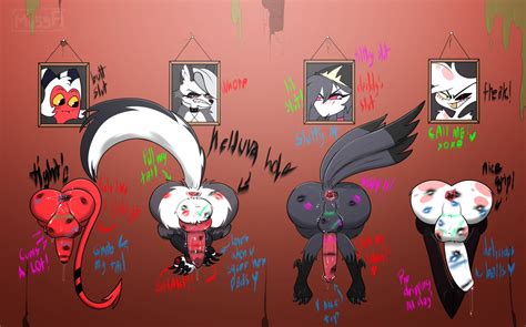 Post Angel Dust Hazbin Hotel Helluva Boss Loona Moxxie Octavia Goetia