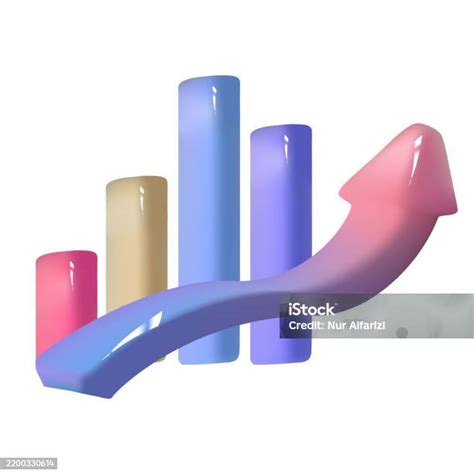 3d 일러스트레이션은 풀 컬러 그래픽 차트를 렌더링합니다 아이콘 벡터 일러스트 레이 션 3차원 형태에 대한 스톡 벡터 아트 및 기타 이미지 3차원 형태 개발 개체
