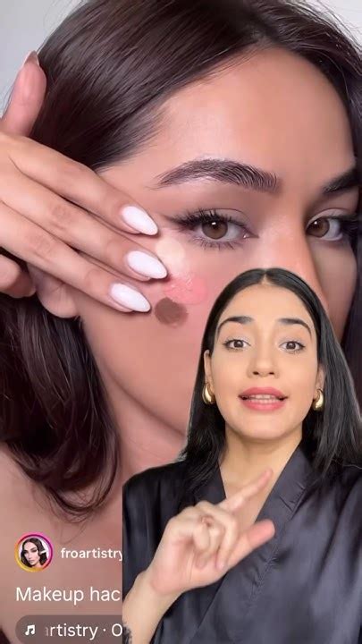 Easy Makeup Hack For Beginners 😍🫶🏻 Makeuphack Makeuptutorial