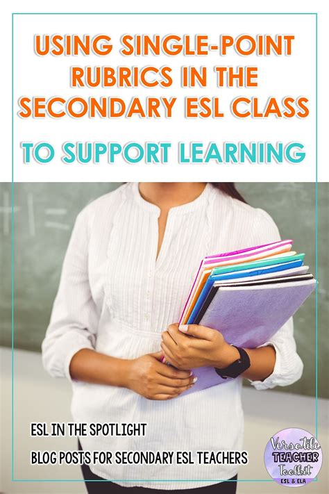 Using Single Point Rubrics In The Secondary ESL Class To Support Learning