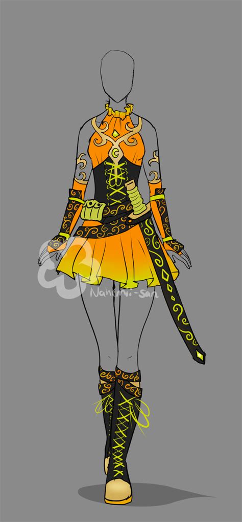 Fantasy Outfit 5 Auction Closed By Nahemii San On Deviantart