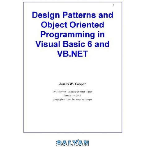 خرید و قیمت دانلود کتاب Design Patterns And Object Oriented Programming