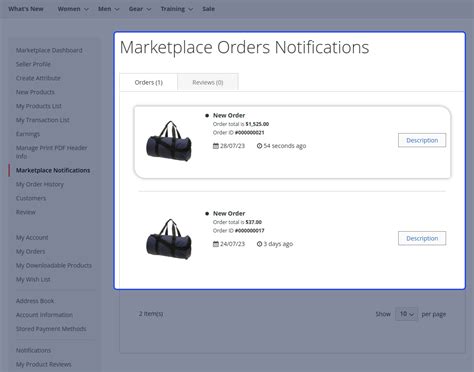 Magento 2 Multi Vendor Notifications Order And Review Alerts Webkul