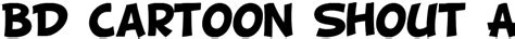 Bd Cartoon Shout Font Download Free For Desktop And Webfont