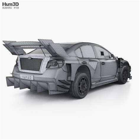 Subaru Wrx Sti Gymkhana 2020 3d модель Автомобілi на 3dmodels