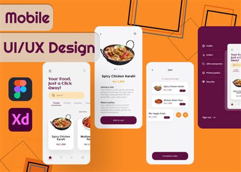 design wireframes ui ux design and prototypes by fatimamustafa71 fiverr