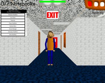 Baldi Swapped Basics Mod Menu By Groovy Gamer