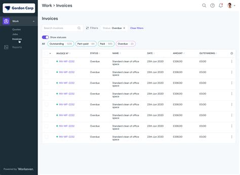Invoicing Software Workever