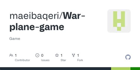 Github Maeibaqeri War Plane Game Game