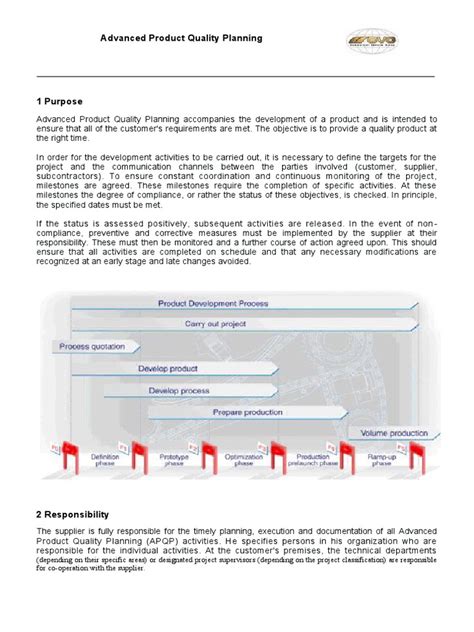 Global Apqp Training Procedure Pdf Specification Technical