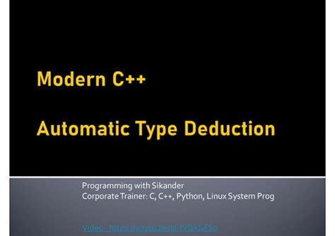 modern cpp auto pdf