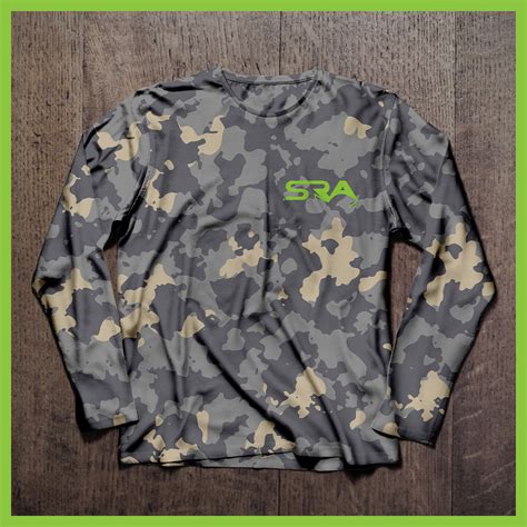 Urban Camo Fishing Shirt Gents Sra Online