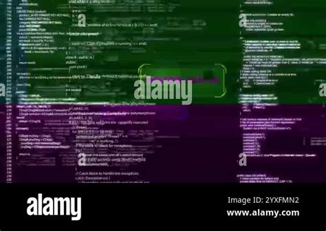 Glitching Code On Screen Lines Hacking Code Computer Screen Code