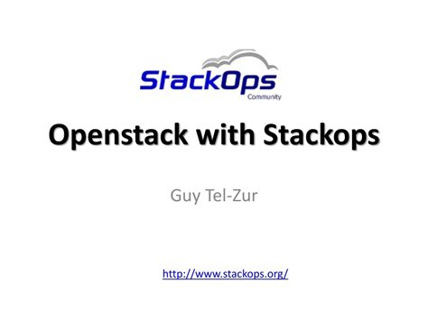 Ppt Openstack With Stackops Powerpoint Presentation Free Download Id8926088