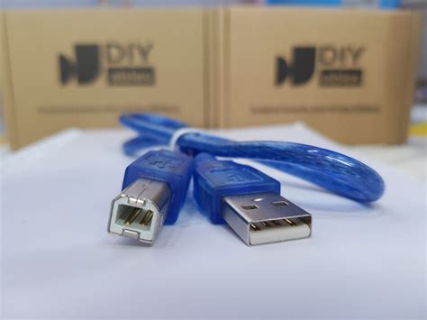 DIYables USB Cable Type A B For Arduino Uno Mega For Arduino ESP ESP Raspberry Pi