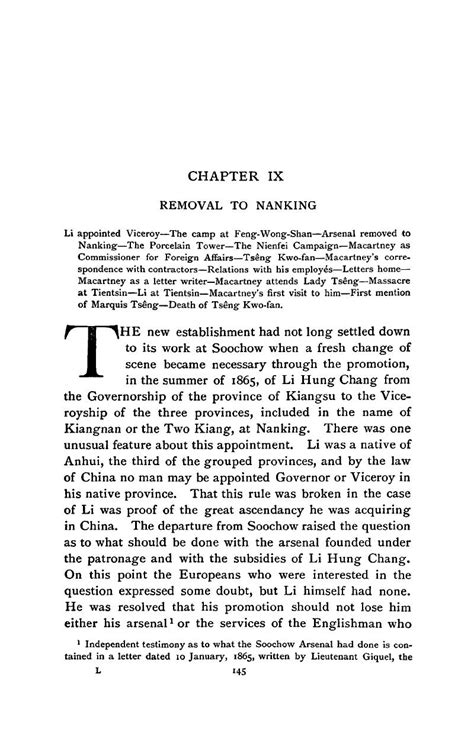 Removal To Nanking Chapter Ix The Life Of Sir Halliday Macartney K
