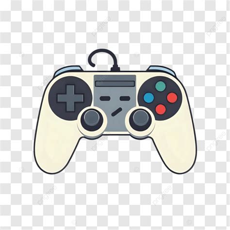 Classic Video Game Controller Illustration Controller Vintage