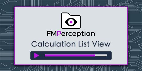 filemaker calculation analysis with fmperception proof geist
