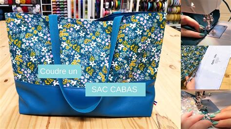 Tuto Couture Débutant Sac Cabas Eva Patron Pdf Gratuit Youtube