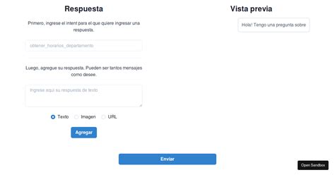 Response Uploader Chatbot Codesandbox